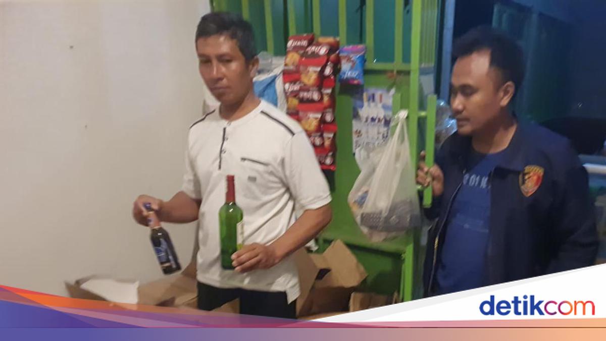 Timsus Saber Miras Polres Jombang Gerebek 4 Pedagang, 833 Botol Disita