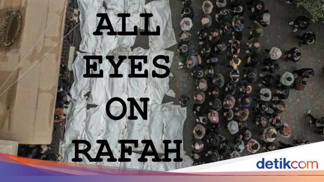 'All Eyes on Rafah', Jangan Lupakan Genosida di Gaza