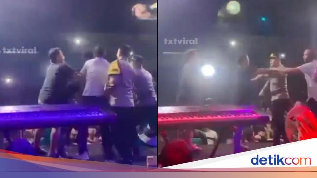 Aksi Bang Jago Pukul Wakapolsek Margoyoso Saat Dangdutan Berakhir di Bui