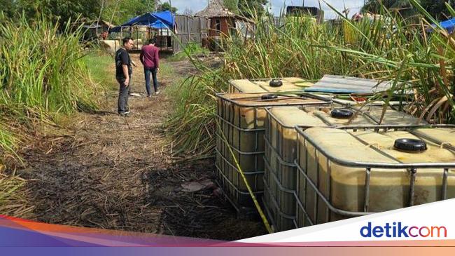 37,8 Ton BBM Ilegal di Ogan Ilir Disita Polisi, Pengelola Kabur 37,8 Ton BBM Ilegal di Ogan Ilir Disita Polisi, Pengelola Kabur