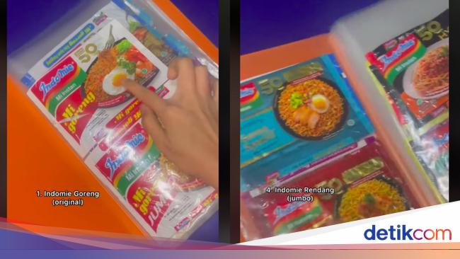 Gokil! Wanita Ini Koleksi Bungkus Mie Instan sejak 2022