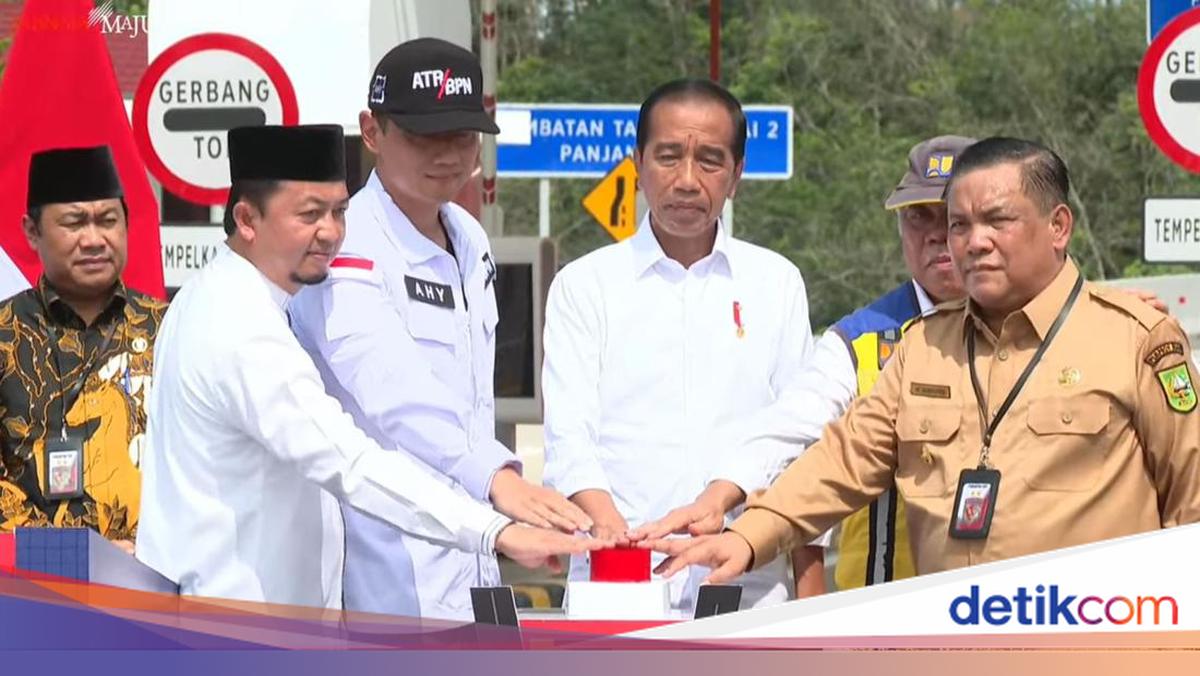Jokowi Resmikan Ruas Jalan Tol Bangkinang-Pangkalan Riau, Telan Biaya ...