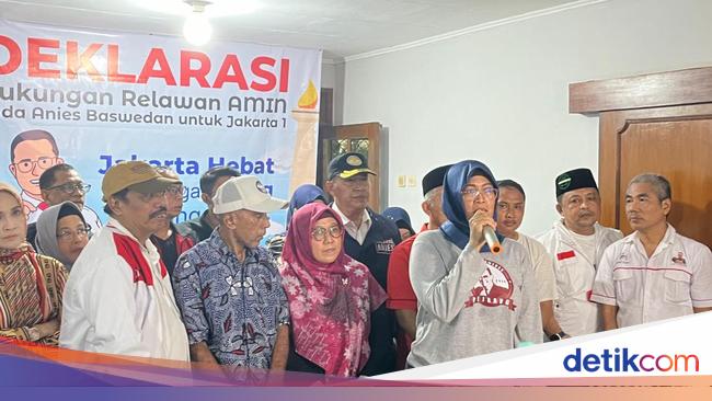 Simpul Relawan Deklarasi Dukung Anies Maju Pilgub DKI 2024