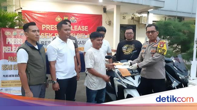 Motor Korban Komplotan Maling Berpistol Ditemukan di Persawahan Cianjur Motor Korban Komplotan Maling Berpistol Ditemukan di Persawahan Cianjur