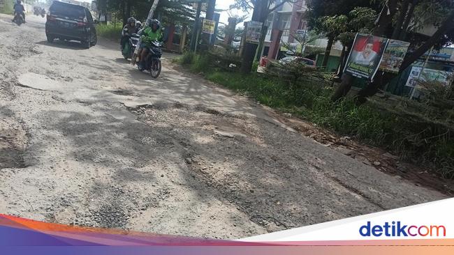 Jalan Tegal Binangun Banyuasin Rusak Parah, Mobil Sering Masuk Rawa