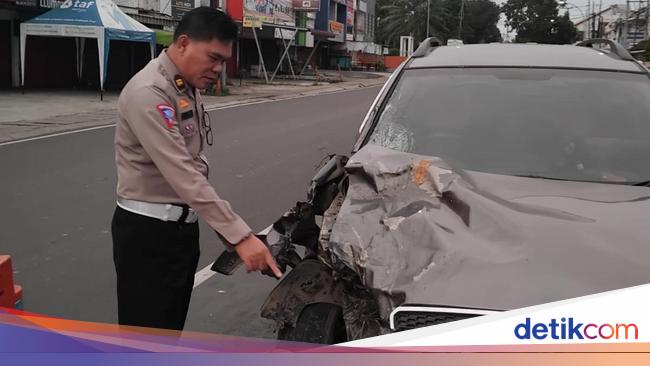 Pemotor di Palembang Tewas Tabrakan dengan Mobil