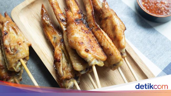 Resep Sate Sayap Ayam Bumbu Sederhana yang Gurih Empuk Rasanya