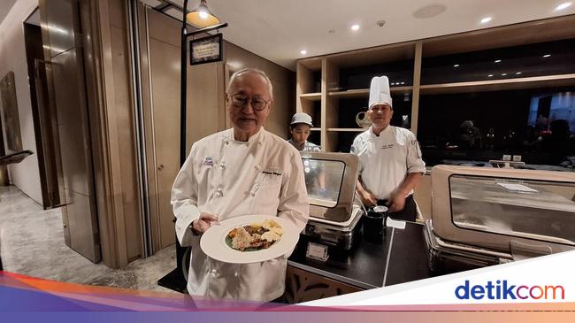 William Wongso Racik Makanan Tradisional Jadi Menu Pernikahan yang Ciamik