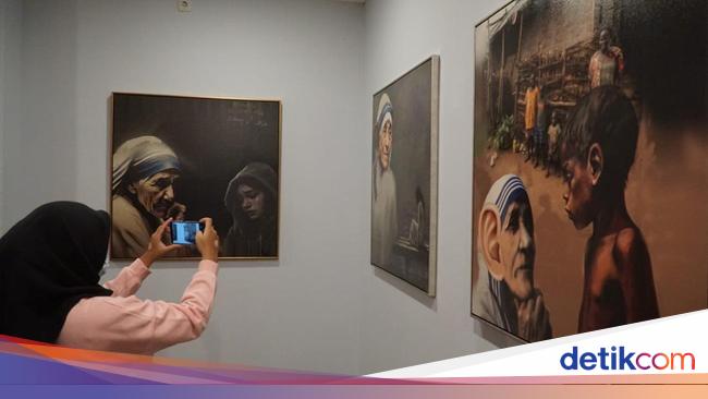 Potret Lukisan Pertama di Indonesia dengan Asisten AI