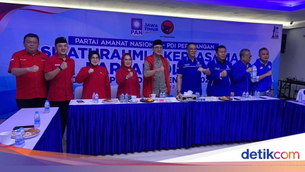 PAN-PDIP Saling Rayu Ajak Koalisi di Pilgub Jatim 2024, Akui Bahas Kharisma