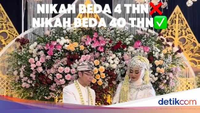 Pernikahan Viral Di Jabar Gadis Desa Dinikahi Pria Lebih Tua 40 Tahun