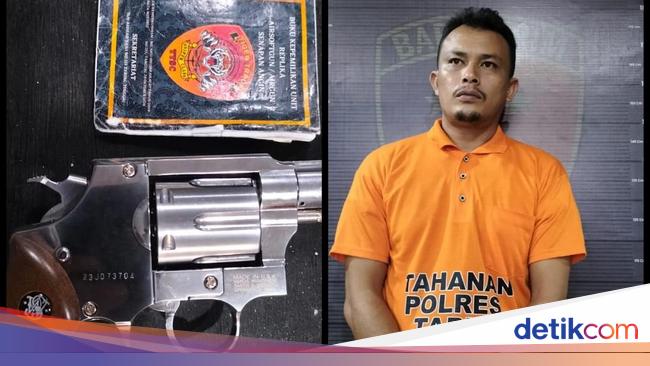 Todongkan Airsoft Gun saat Hendak Bawa Paksa 2 Warga, Pria di Taput Ditangkap