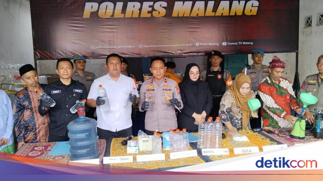 Home Industry Miras Jenis Trobas di Malang Dibongkar, 1 Orang Ditangkap
