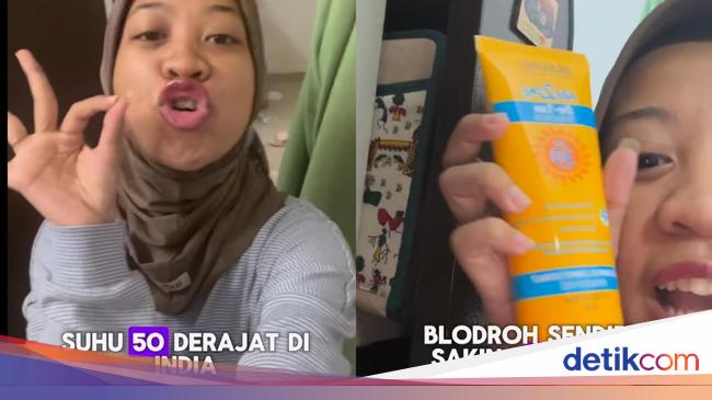 Cerita WNI di India soal Suhu Panas Bak Neraka 'Bocor', Skincare Sampai ... Cerita WNI di India soal Suhu Panas Bak Neraka 'Bocor', Skincare Sampai ...