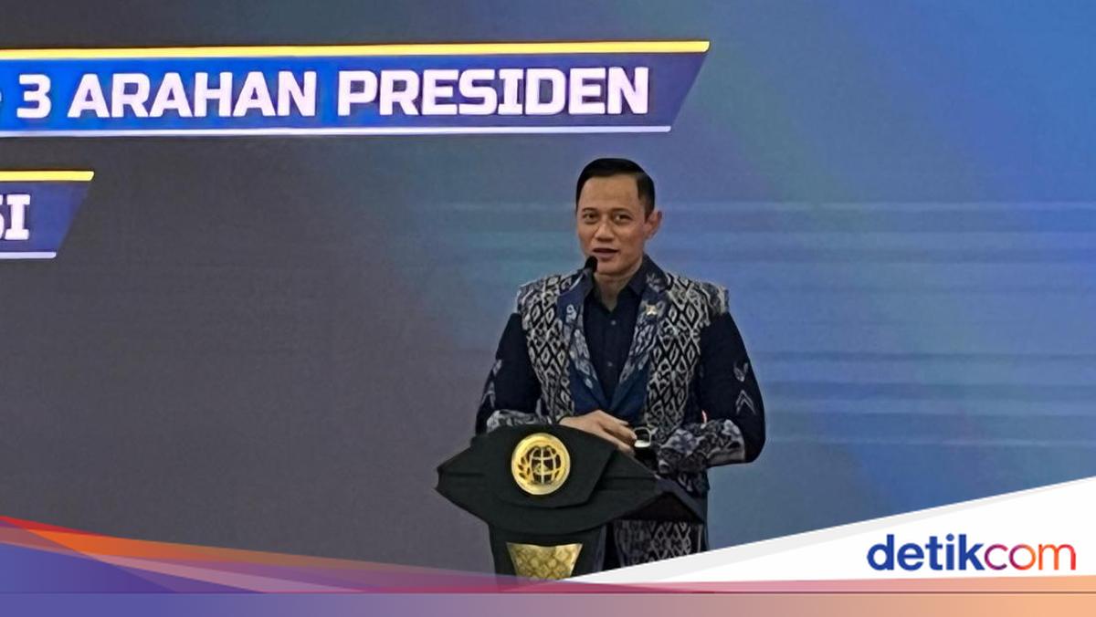Lantik Pejabat Baru, AHY Minta Kejar Target 2.000 RDTR