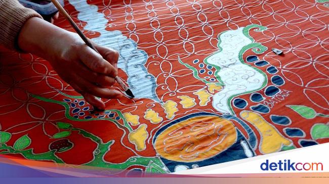 Indahnya Batik Motif Tanaman Obat Keluarga Buatan Warga Batu