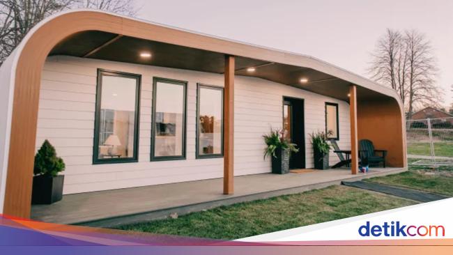 Penampakan Rumah Hasil Cetak Printer 3D