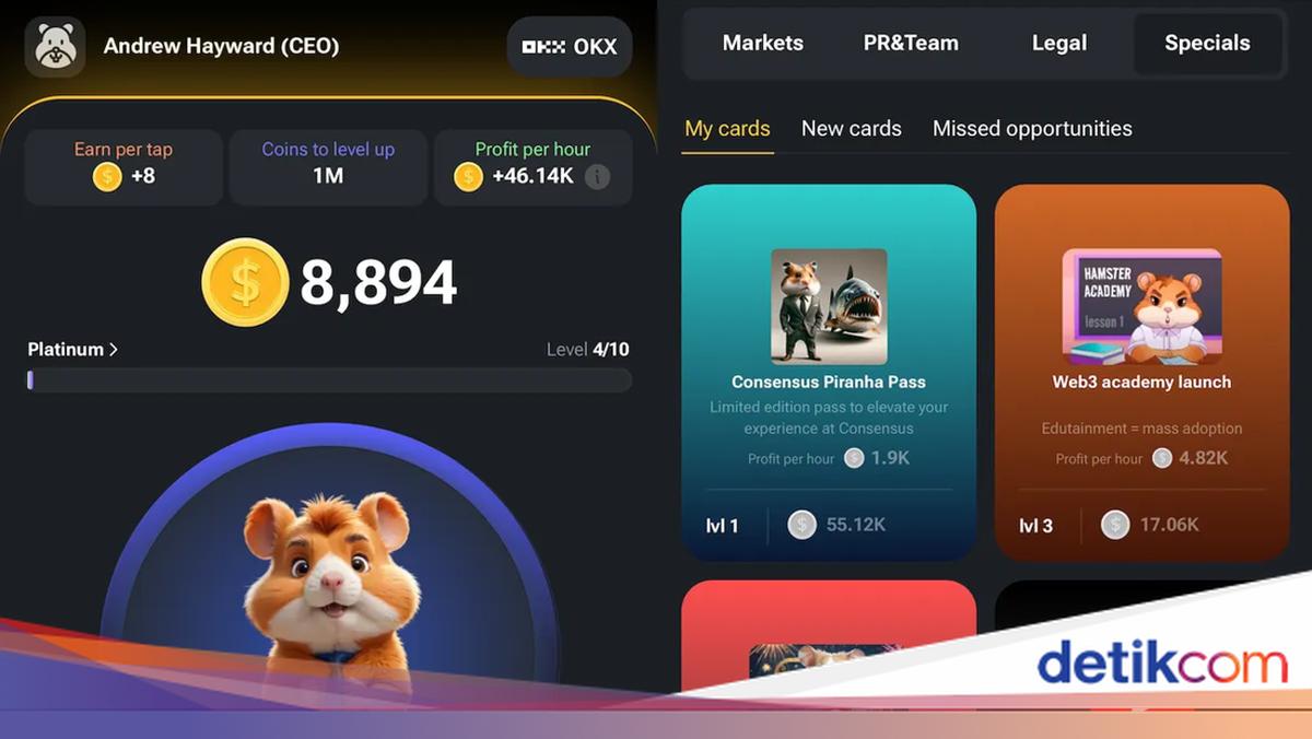 Apa Itu Game Hamster Kombat yang Viral di Telegram