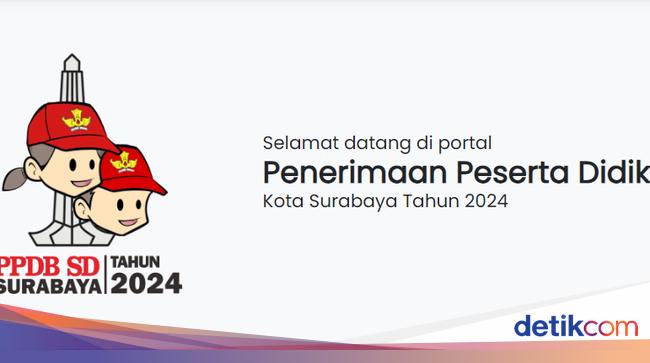 PPDB SD Surabaya 2024 Jalur Zonasi Kecamatan Dibuka, Ini Syarat Lengkapnya