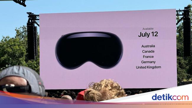 Apple Vision Kini Hadir di Lebih Banyak Negara