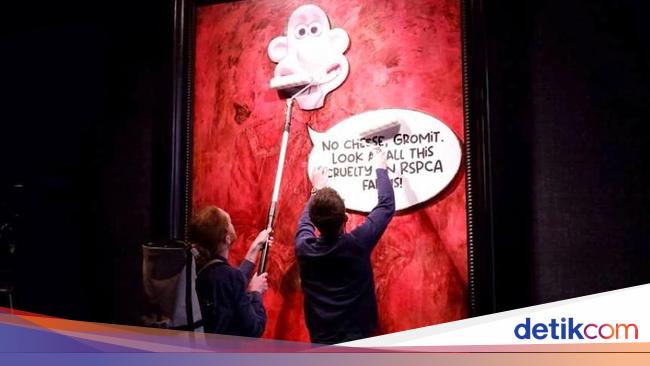 Dunia Hari Ini: Lukisan Raja Charles Jadi Serangan Aktivis Pencinta Hewan