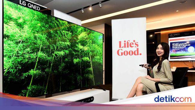 TV Premium Layar Lebar LG dengan Prosesor Lebih Kencang
