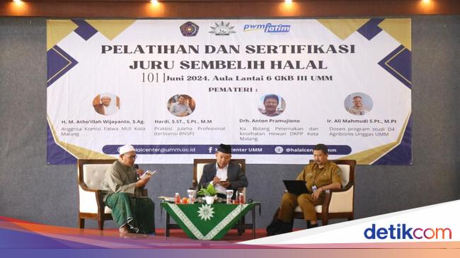 Ratusan Juru Sembelih di Malang Diberi Pelatihan Jelang Idul Adha