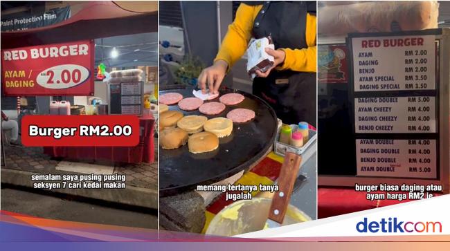 Jual Burger Rp 7 Ribu, Kedai Ini Disebut Jual Makanan Kemurahan