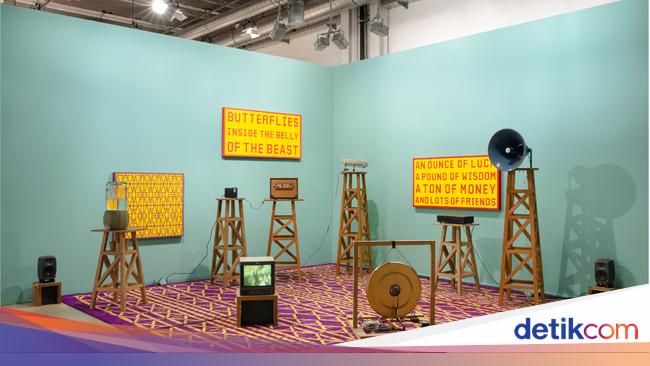 Keren! Karya Seni Julian Abraham Togar Dipajang di Basel