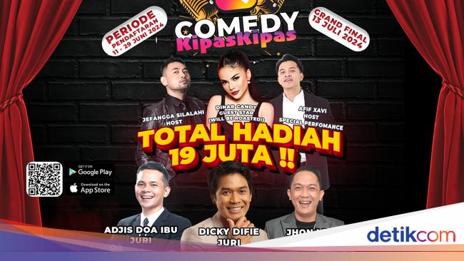 Adjis Doa Ibu-John LBF Mencari Komika Berbakat, Hadiah Jutaan Rupiah!