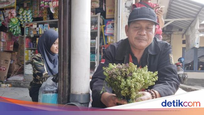 Kesetiaan Ato Puluhan Tahun Jual 'Bunga Surga' di Momen Hari Raya