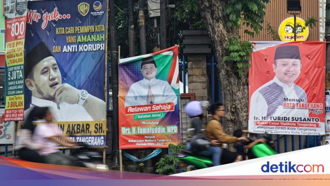 Pendaftaran Pilkada Belum Dimulai, Perang Spanduk Sudah Ramai