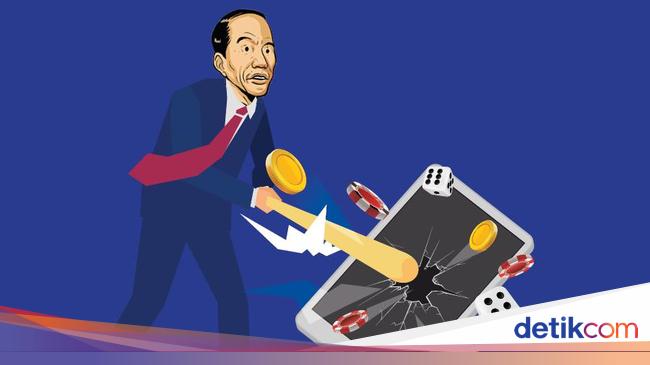Jokowi Tabuh Genderang Perang Sikat Judi Online
