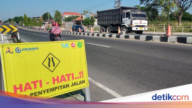 Belum Ada Rambu, Contraflow Jalan Jogja-Solo di Exit Tol Ceper Diundur