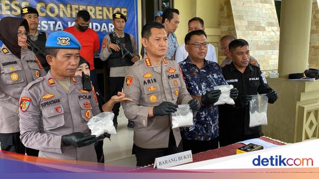 Kurir Narkoba Bawa 1 Kg Sabu di Kendari Ditangkap, Dijanji Upah Rp 40 Juta