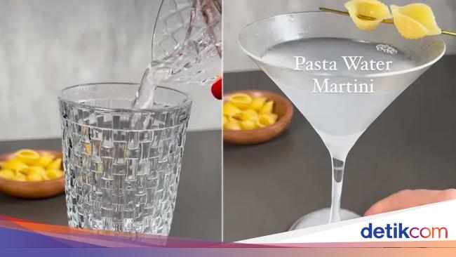 Kacau! Netizen Ini Bikin Cocktail dari Air Rebusan Pasta