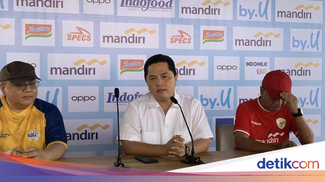 Erick Thohir Tegaskan Tak Ada Pemain Titipan di Timnas U-16 Erick Thohir Tegaskan Tak Ada Pemain Titipan di Timnas U-16