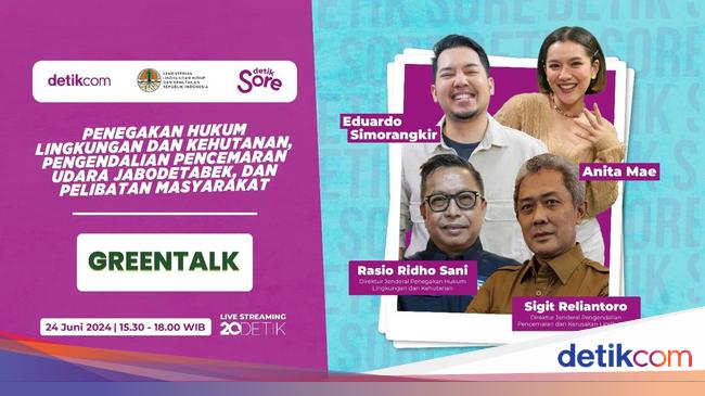 Intip Cara KLHK Kendalikan Pelanggaran Hukum LHK & Udara di Jabodetabek