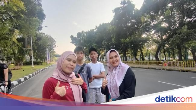 Senangnya Warga Ada Jakarta Marathon: Polusi Berkurang-Langit Lebih Cerah