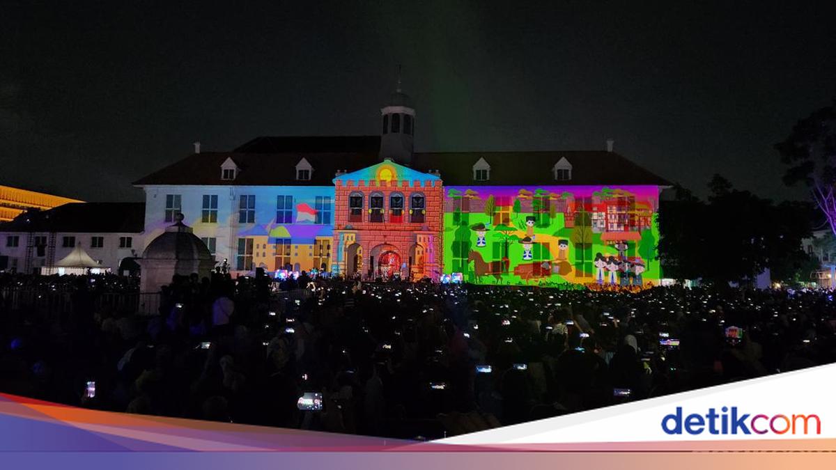 Ada Jakarta Light Festival Spesial HUT ke-80 RI, Ini Jadwal Acaranya