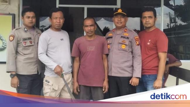 Motif Pria di Inhil Nekat Tebas Leher Tetangga hingga Tewas