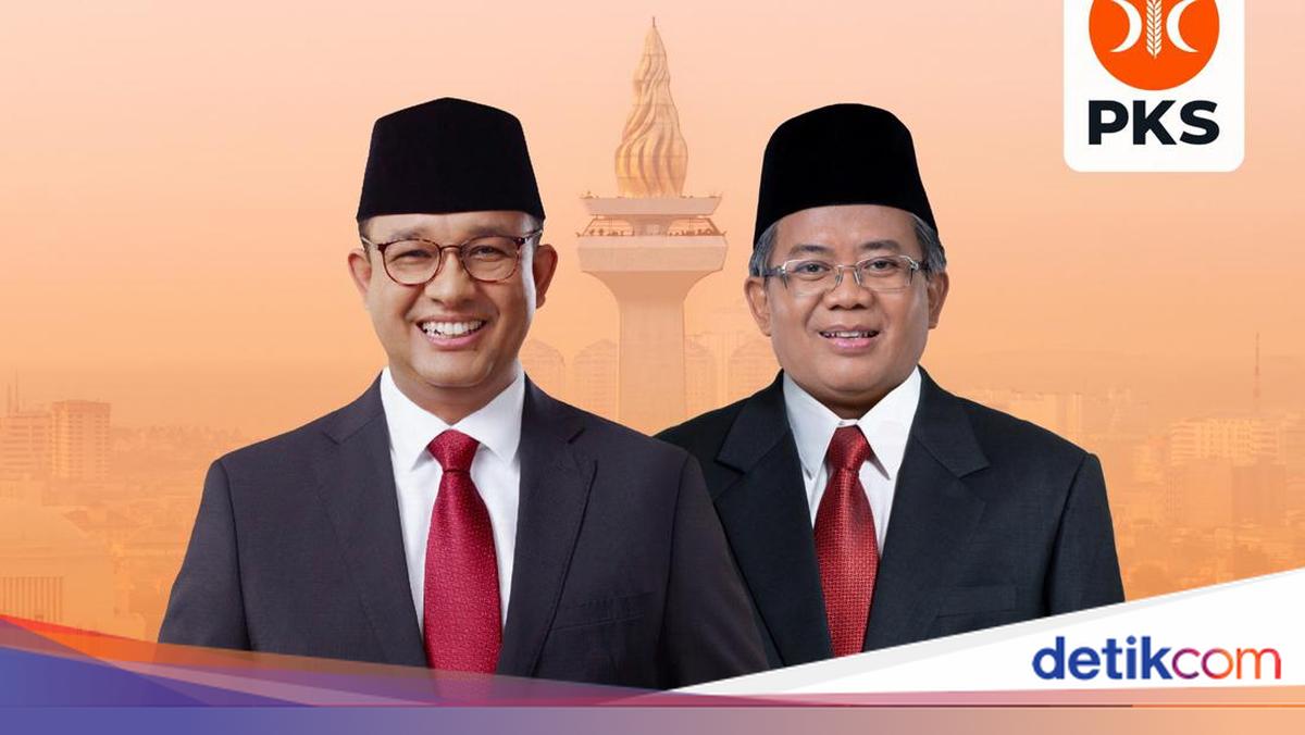 PKS Pamer Poster 'Jakarta AMAN' Duet Anies Baswedan-Sohibul Iman