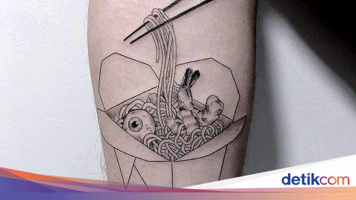 5 Makanan Ini Tak Hanya Populer Tapi Jadi Inspirasi Banyak Tato di Dunia