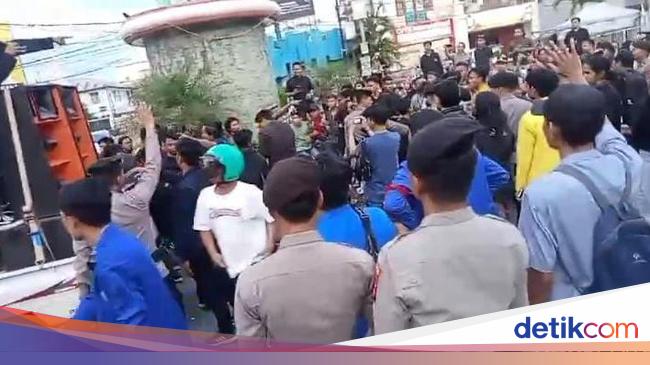 Aksi Tolak RUU Penyiaran di Gorontalo Ricuh, Mahasiswa Bentrok dengan Warga
