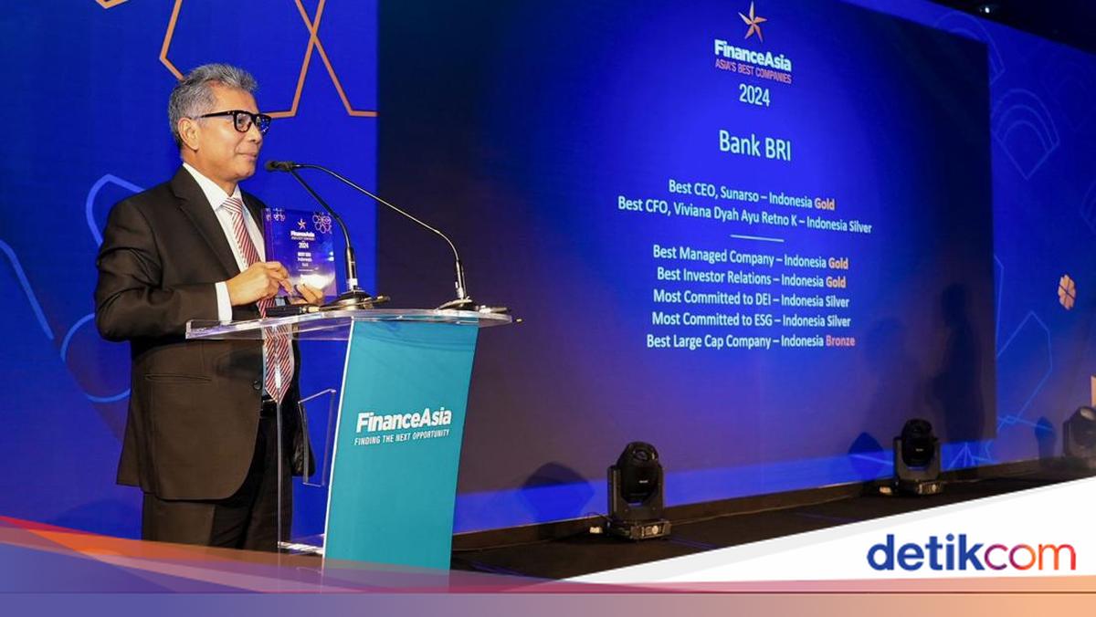 BRI Borong 11 Penghargaan Finance Asia, Sunarso Jadi The Best CEO