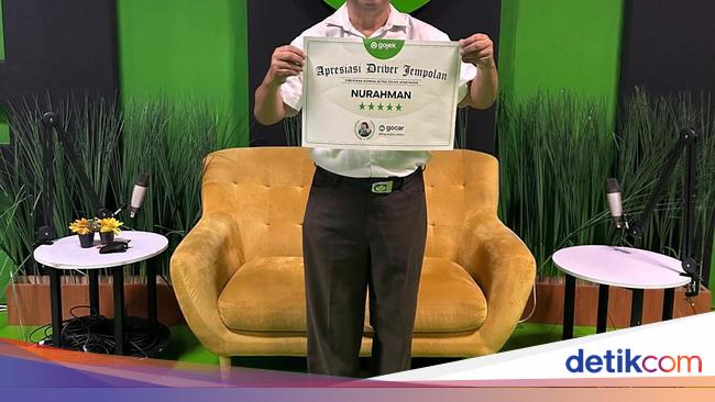 Ini Driver GoCar Viral Selamatkan Nyawa Penumpang, Gojek Beri Apresiasi