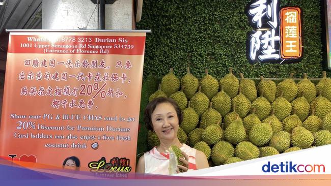 Keren! Toko Durian Ini Bagikan Durian Gratis Senilai Rp 181 Juta