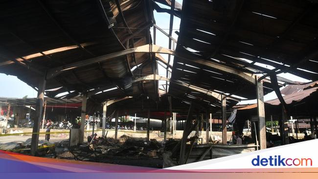 Kondisi Terkini Pasar Induk TU Kemang Bogor Usai Kebakaran