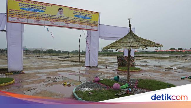 Tim Forensik Selidiki TKP Acara Keagamaan India yang Tewaskan 116 Orang