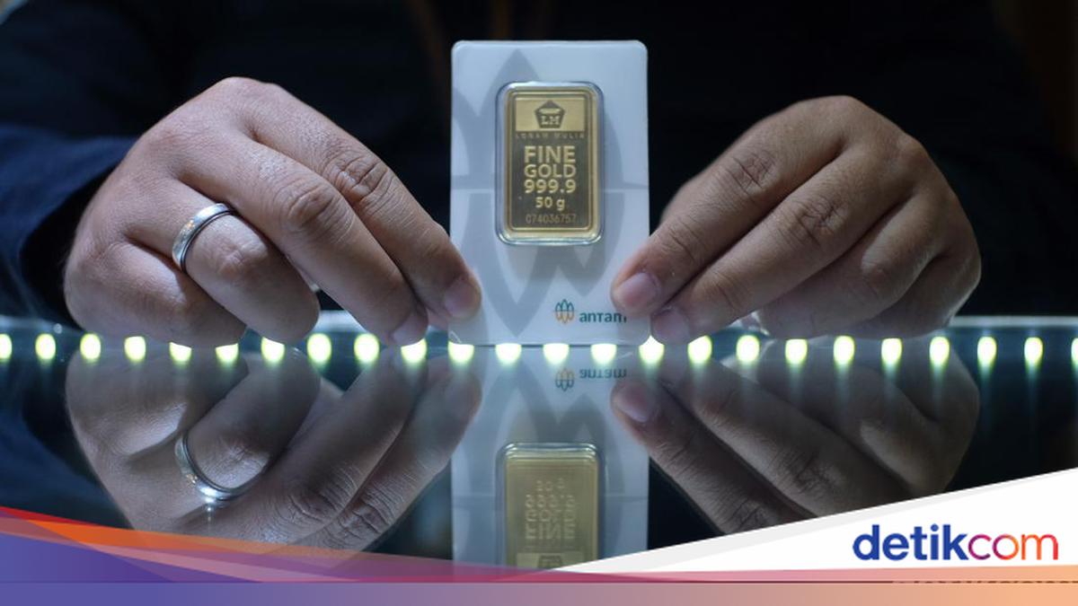 Harga Emas Antam Meledak! Tak Pernah Setinggi Ini